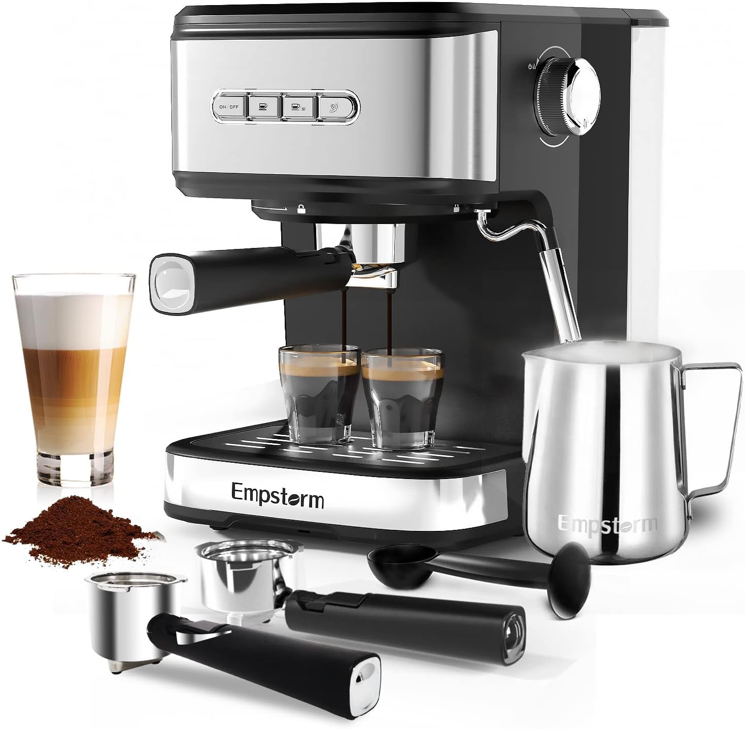 Empstorm Espresso Machine 20 Bar Review - Espresso Knowledge HQ