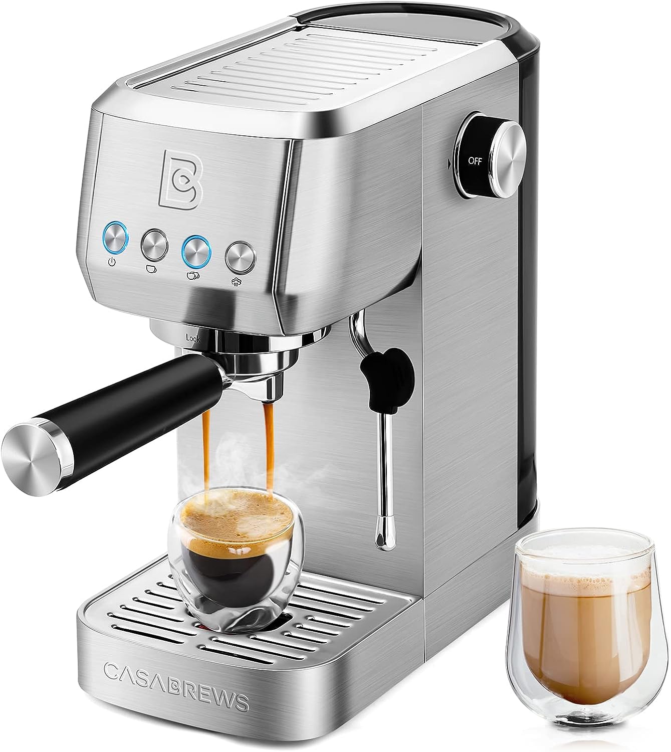 CASABREWS Professional Coffee Maker Review - Espresso Knowledge HQ